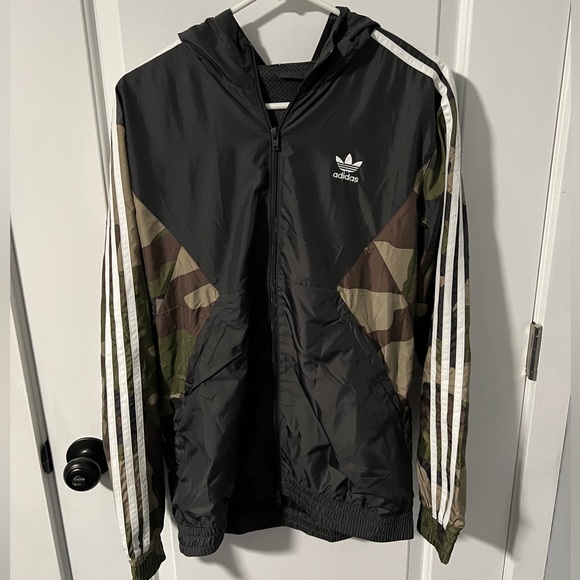 adidas | Jackets & Coats | Adidas Rain Jacket | Poshmark